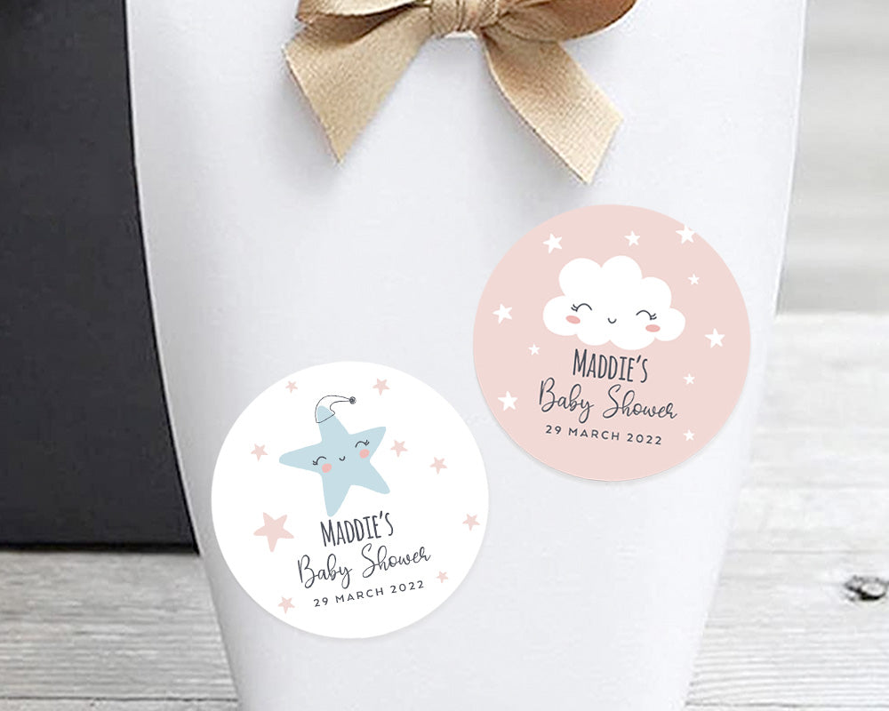 Cute Baby Shower Thank You Stickers Party Favour Stickers - Pantry Envy